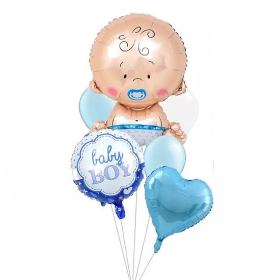 New Baby Boy Balloon – Rahme Events